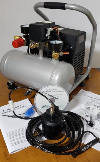 - TCWCS - TurboCarver Water Mist System W/Compressor #TCWCS